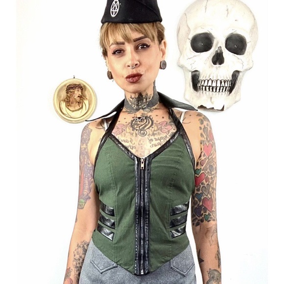 Killstar | Tops | Nwt Killstar Anita Ammo Military Bustier | Poshmark